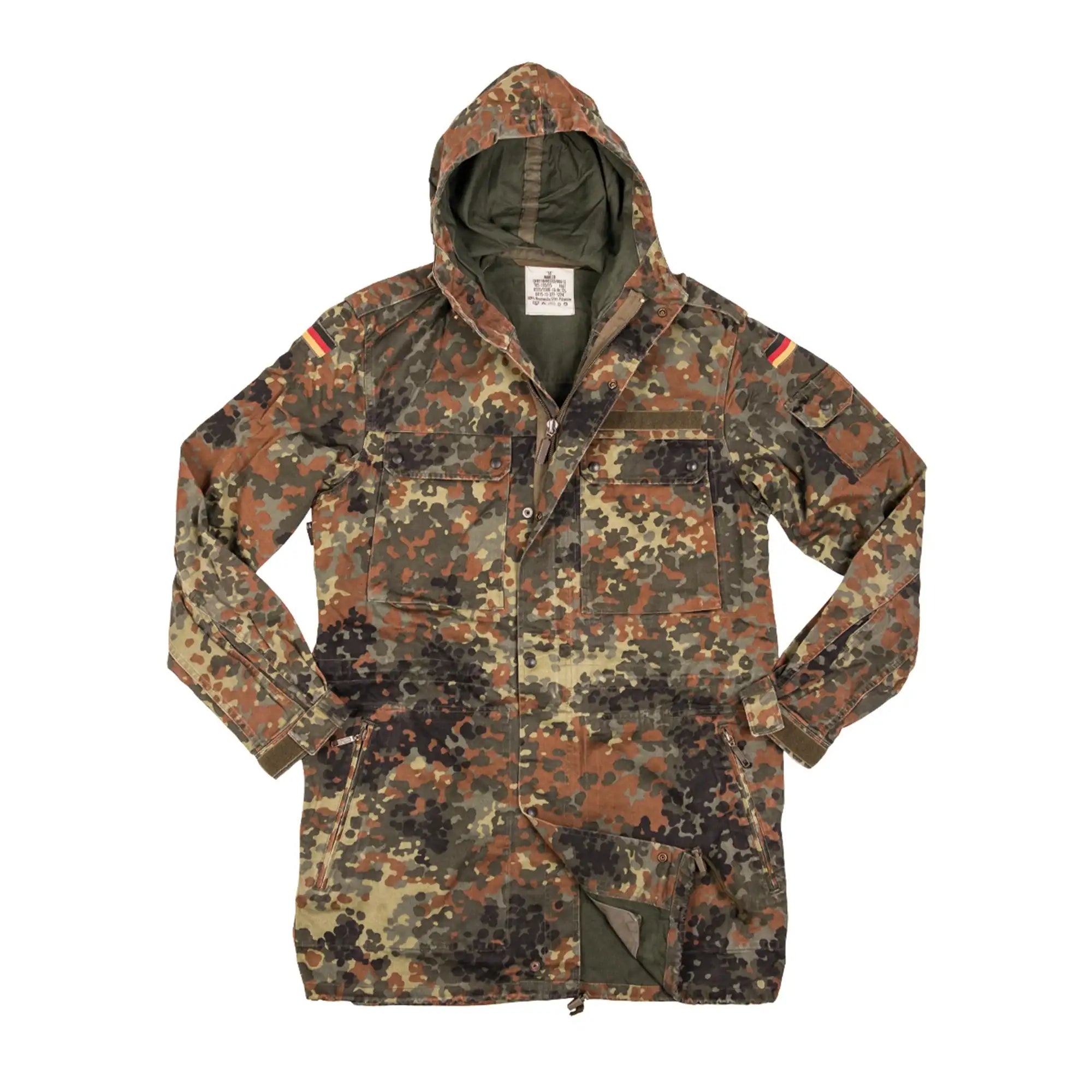 Used German Army field jacket/parka with underliner
