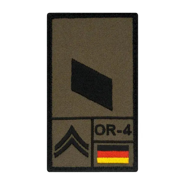 Rank Patch Corporal Left – ASMC GmbH International