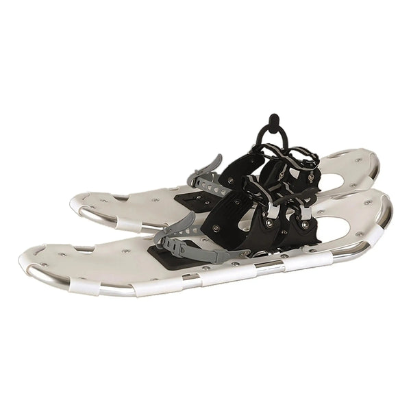 Snowshoe with aluminum frame white