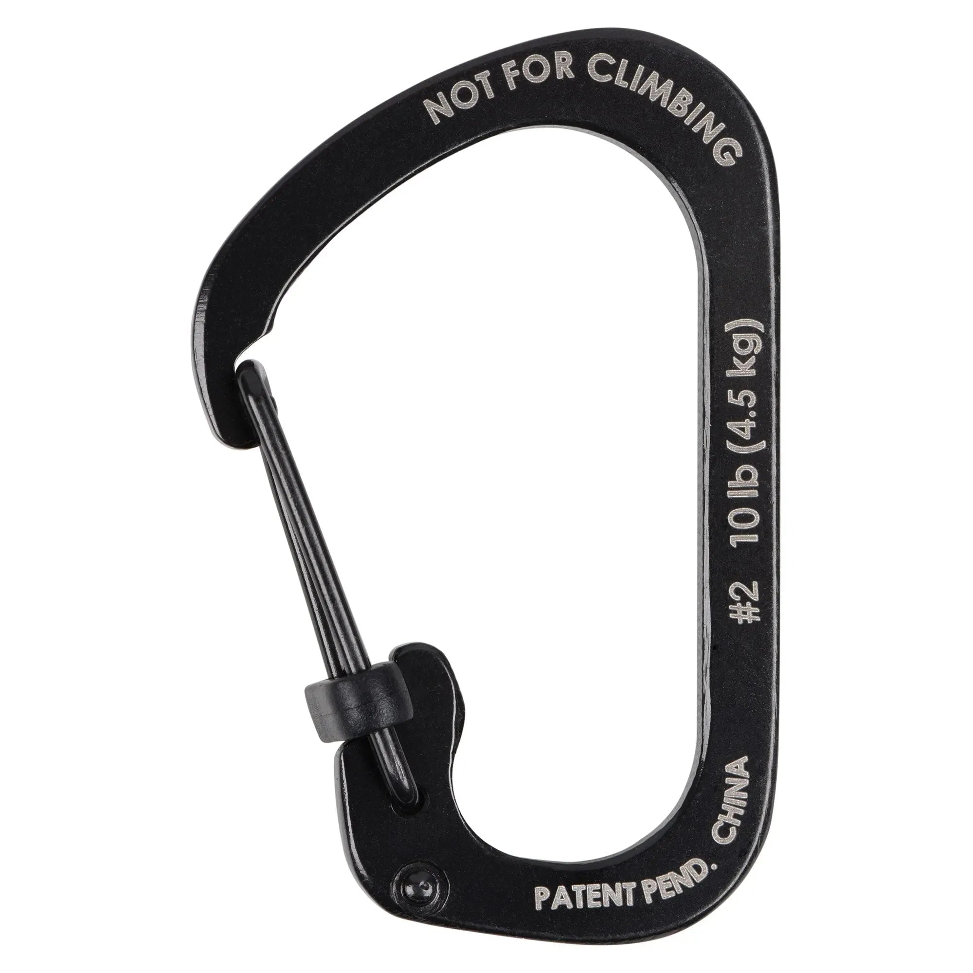Carabiner SlideLock Size 2 Stainless Steel – ASMC GmbH International