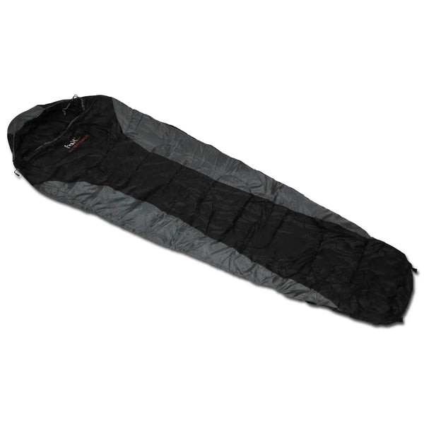 Mummy sleeping bag Economic black gray