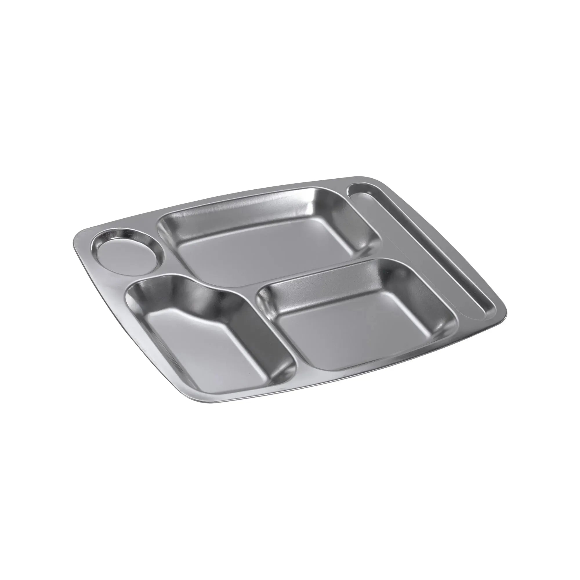 Cafeteria Tray Stainless Steel 5 Compartment – ASMC GmbH International
