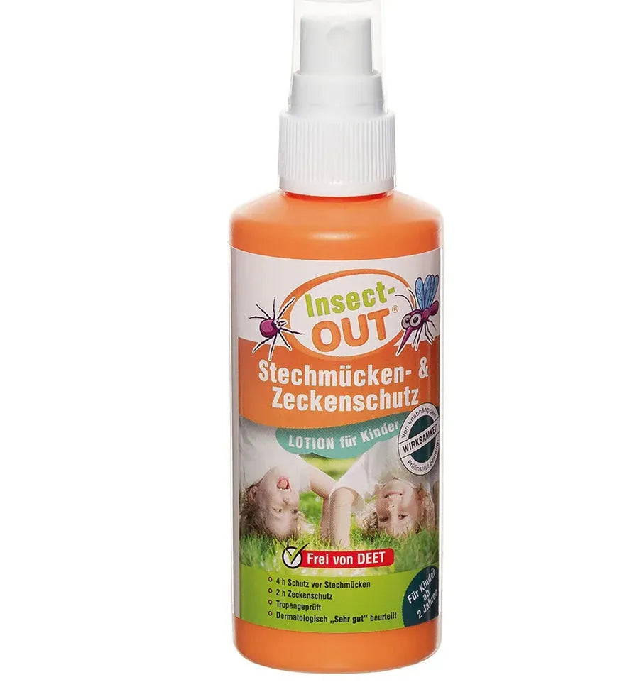 Insect-Out Repelente de Mosquitos y Garrapatas para Niños 100 ml – ASMC ...