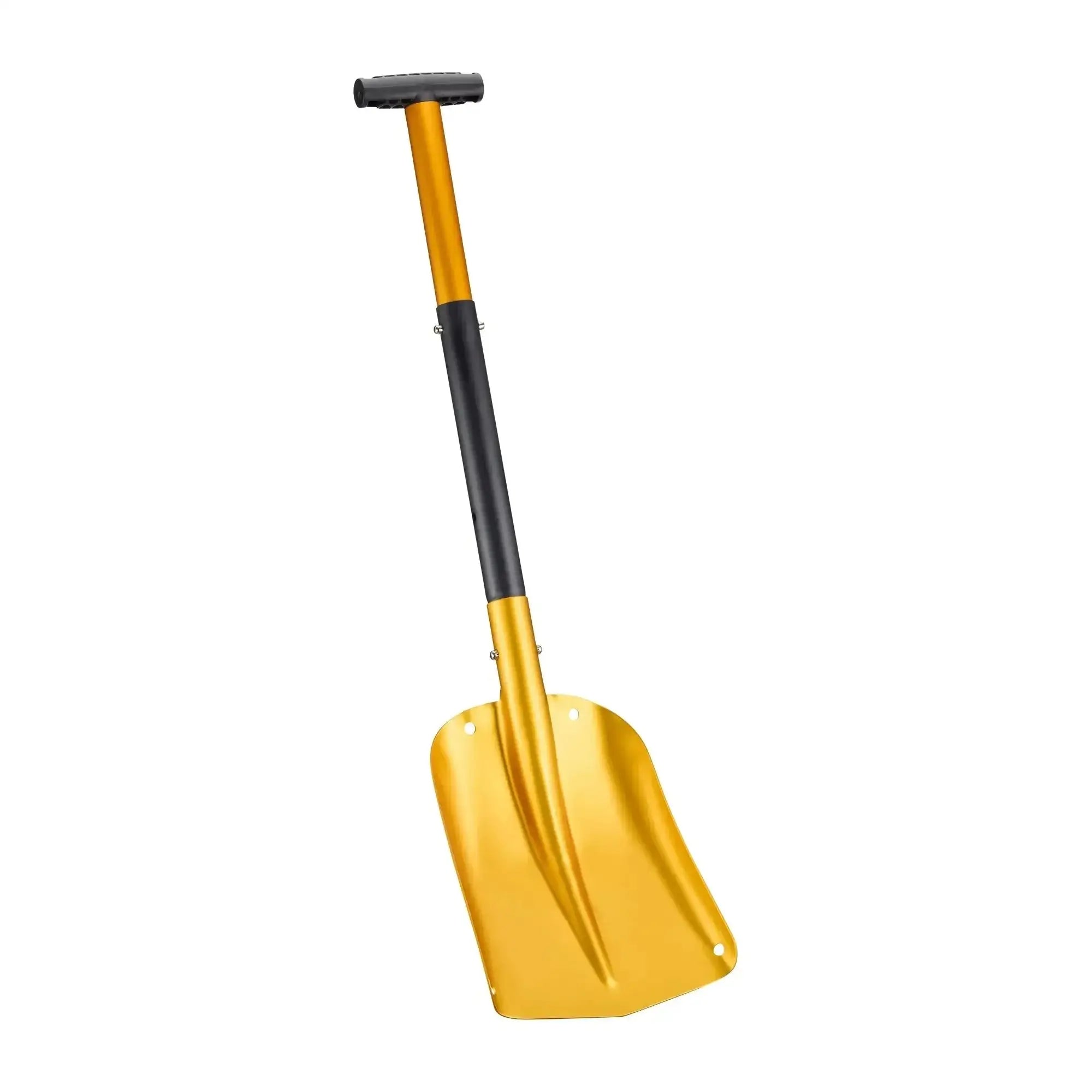Avalanche shovel aluminum gold-colored