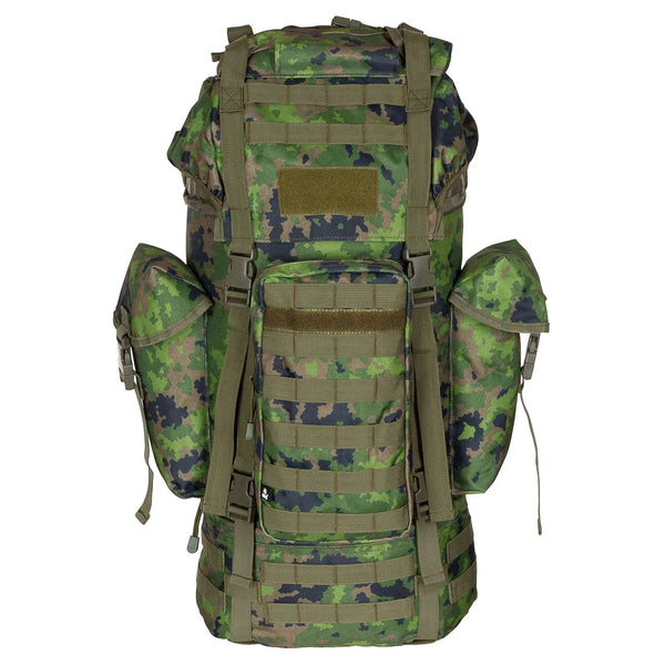 BW combat backpack MOLLE 65 L M05 camo