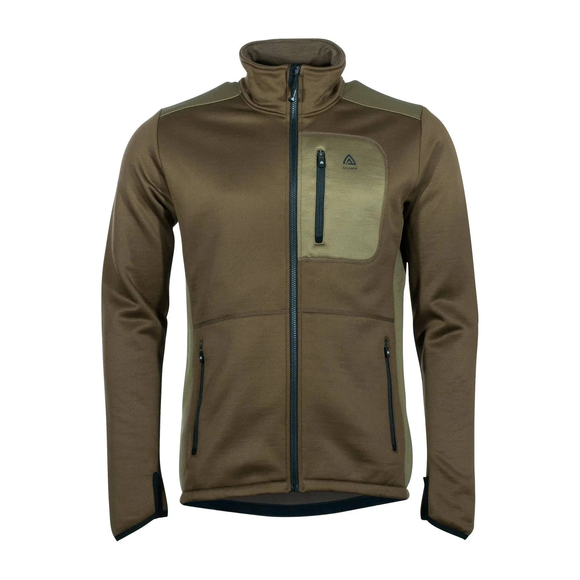 WoolShell Jacket capers dark earth – ASMC GmbH International