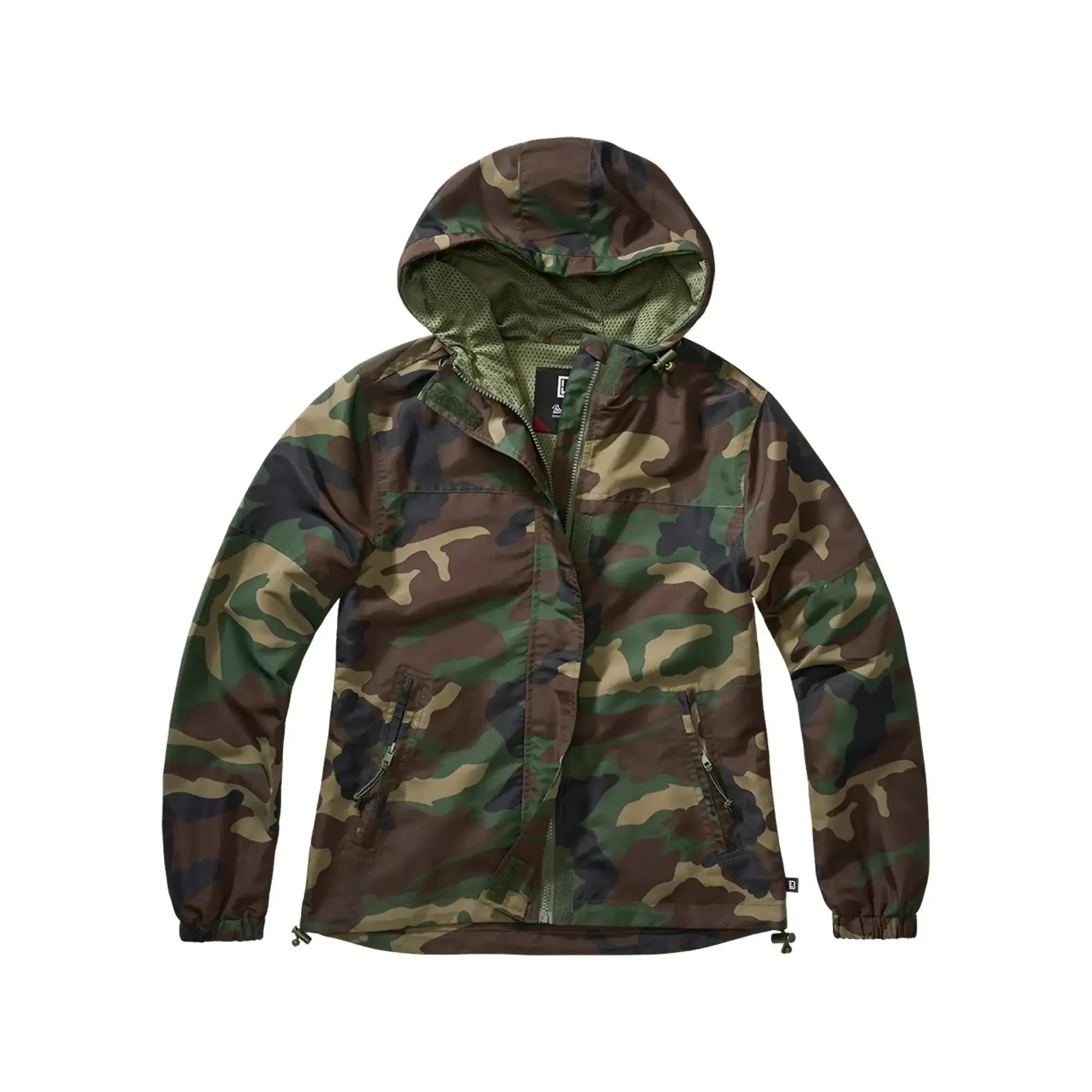 Jacket Summer Windbreaker Frontzip Women