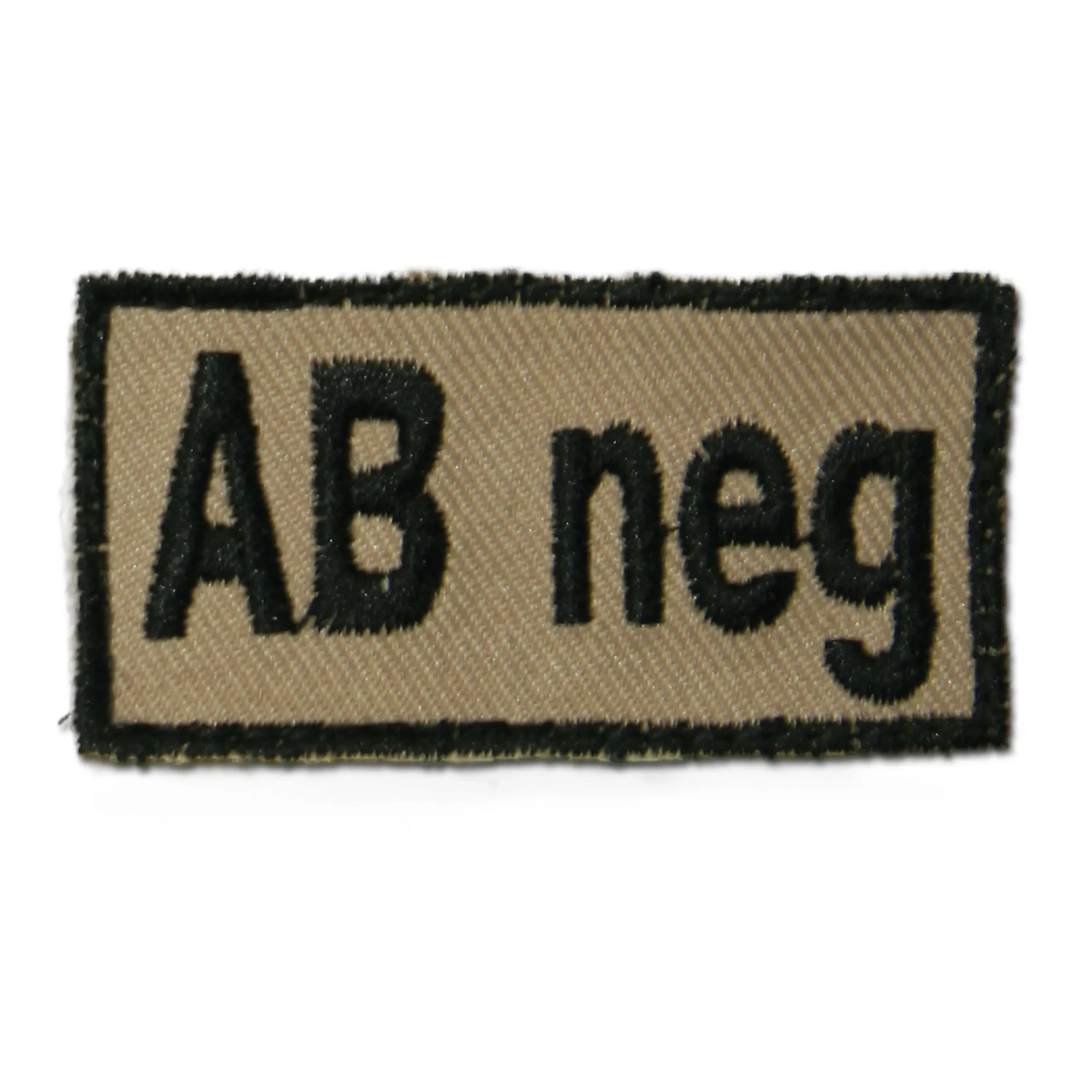 Blood Type Patch AB neg khaki – ASMC GmbH International