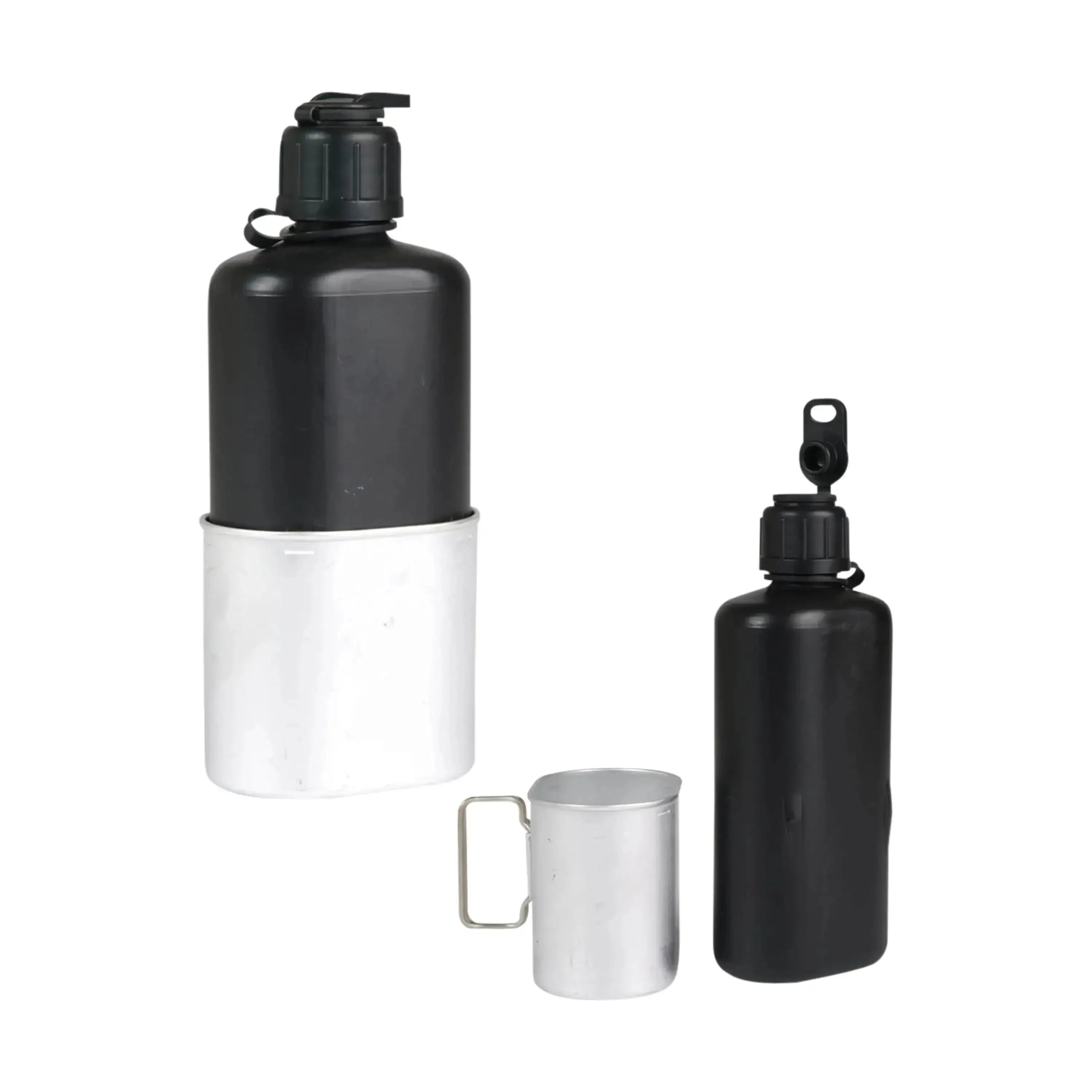 Swiss canteen M84 with cup 800 ml used