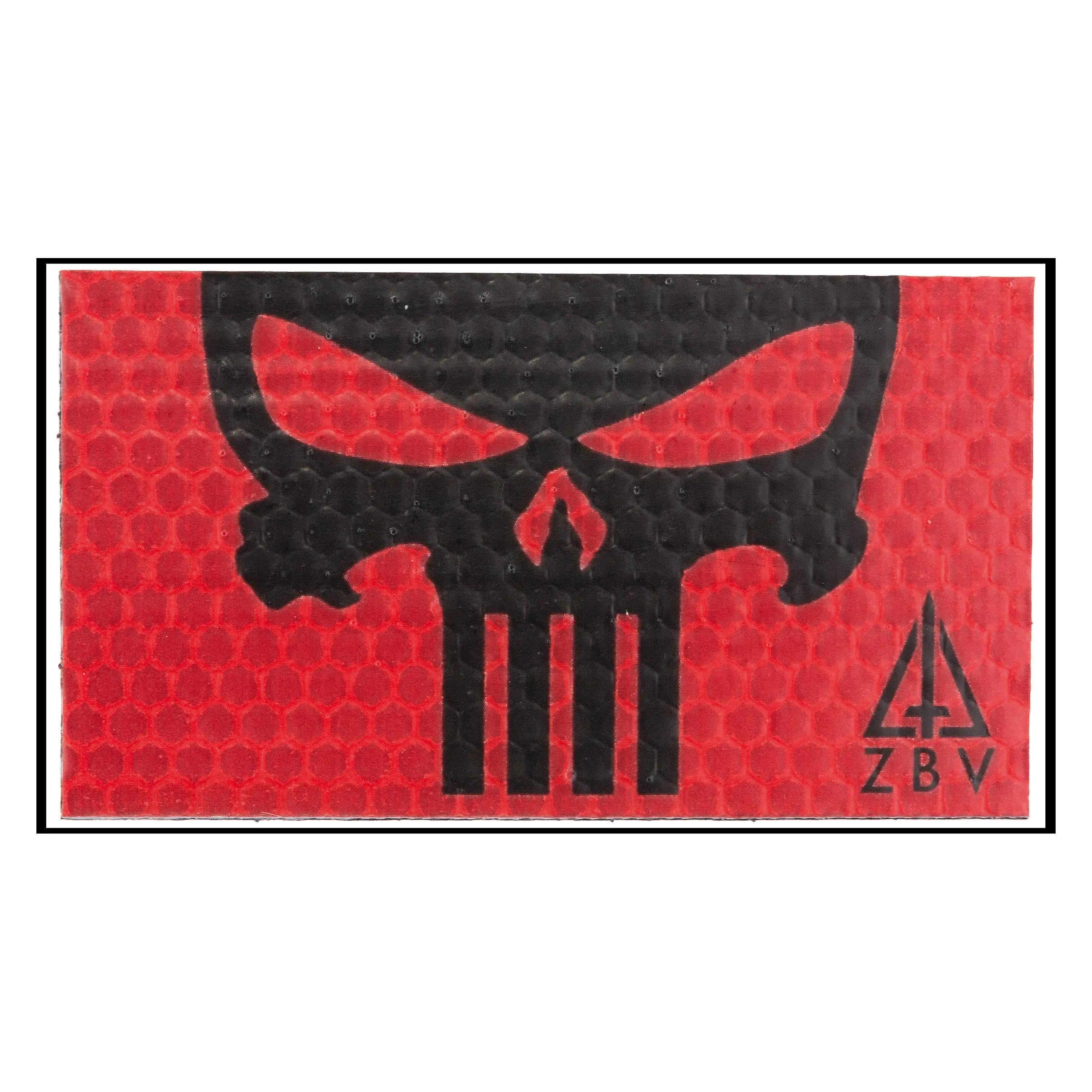 Reflective Patch Red Punisher – ASMC GmbH International