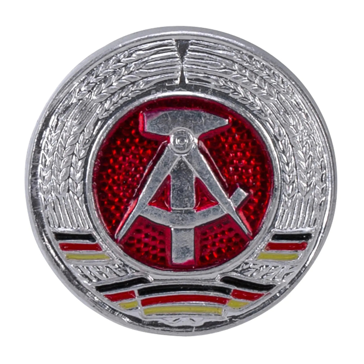 Badge Kokarde Metal silver – ASMC GmbH International