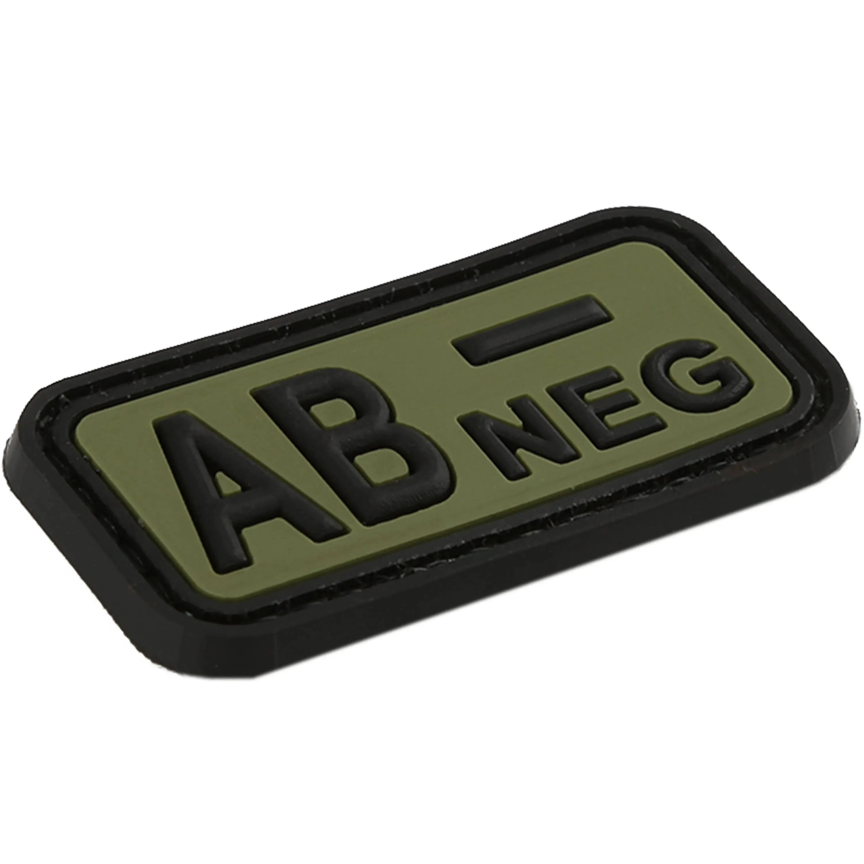 TAP 3D Blood Type Patch Rubber AB Neg forest – ASMC GmbH International