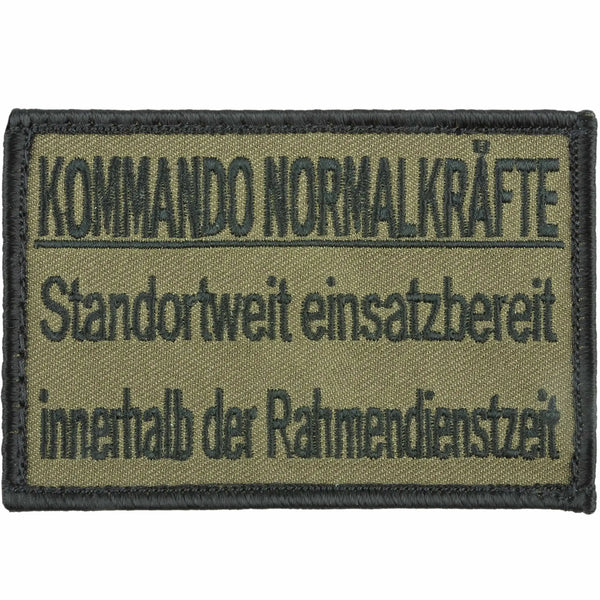 Patch Commando Normal Forces