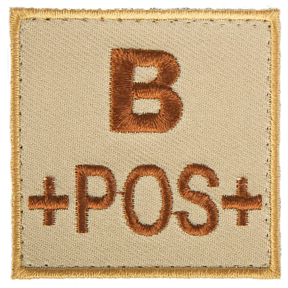 Blood Group Patch B Pos. sand – ASMC GmbH International