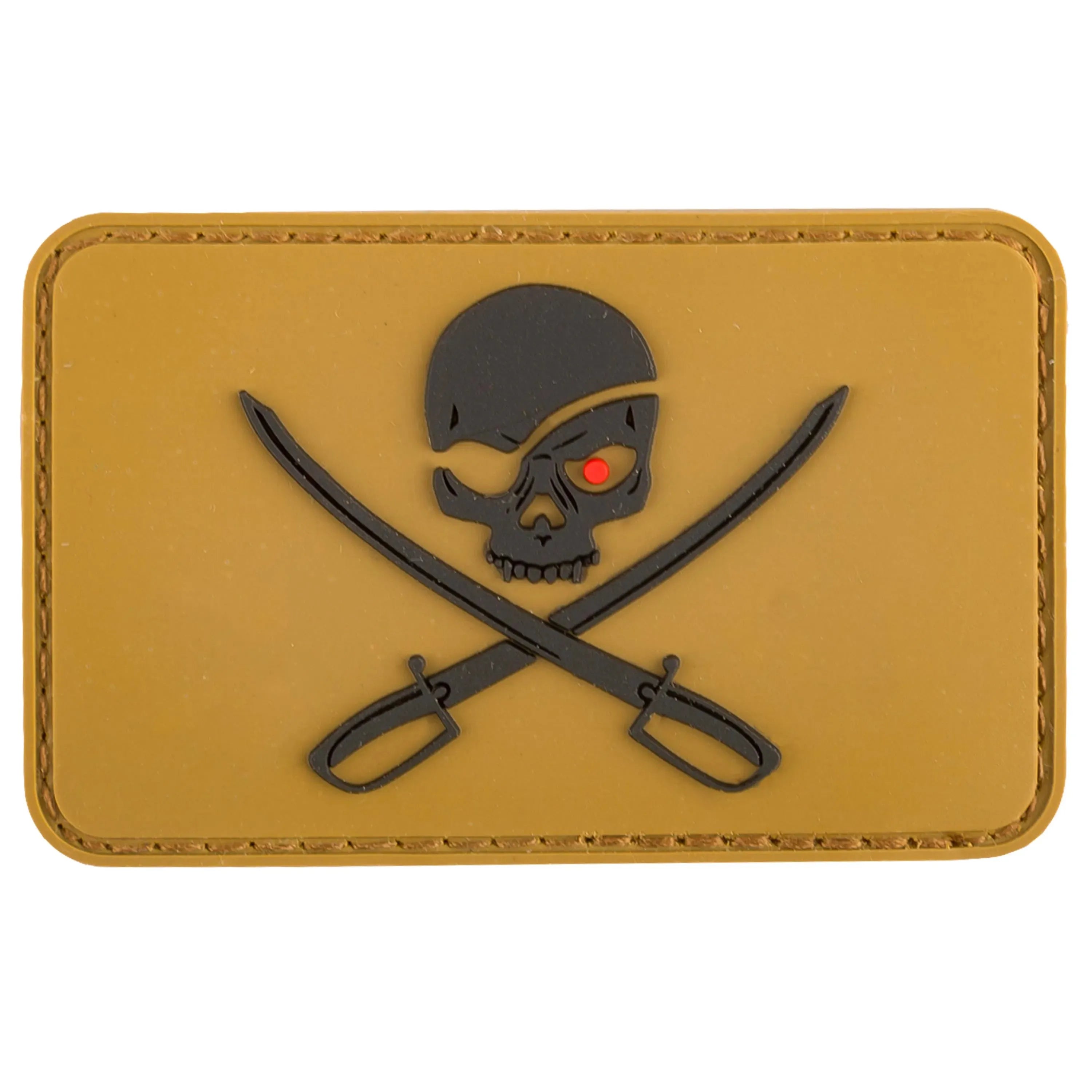 3D Patch Skull with Swords – ASMC GmbH International