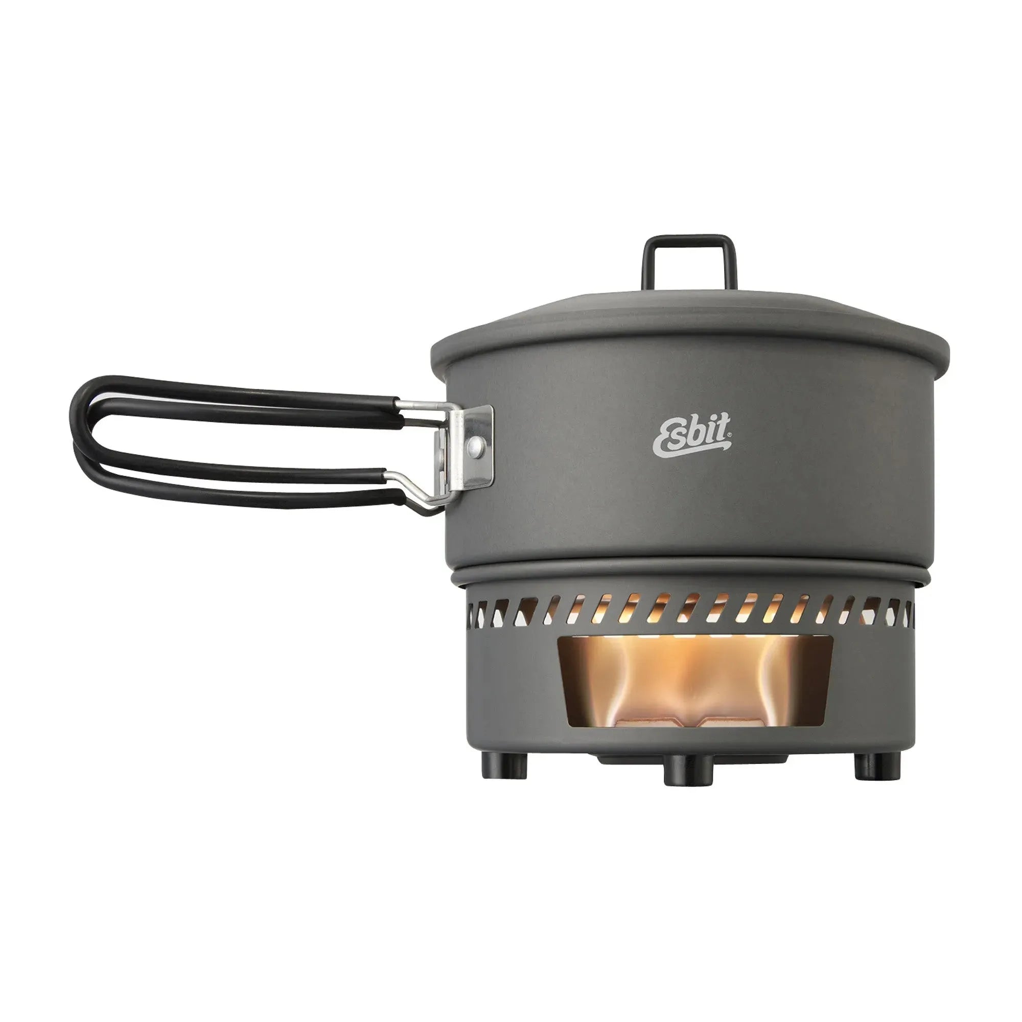 Solid Fuel Cooking Set 1 L anthracite – ASMC GmbH International