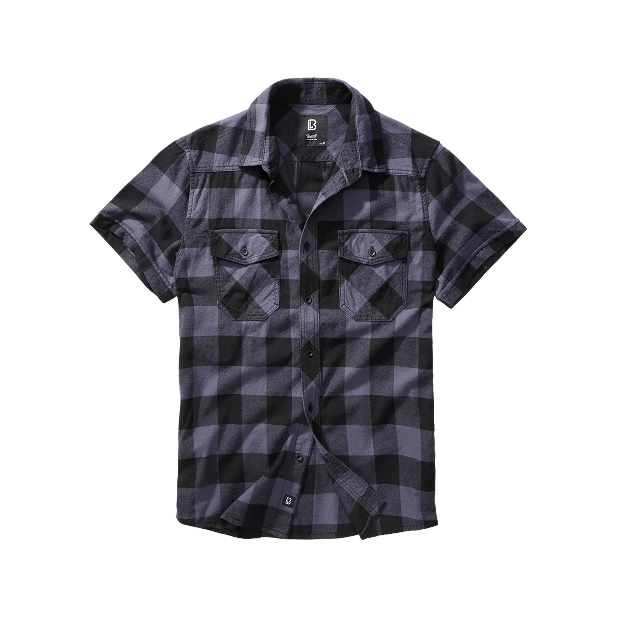 Check Shirt Half Sleeve / dark gray – ASMC GmbH International