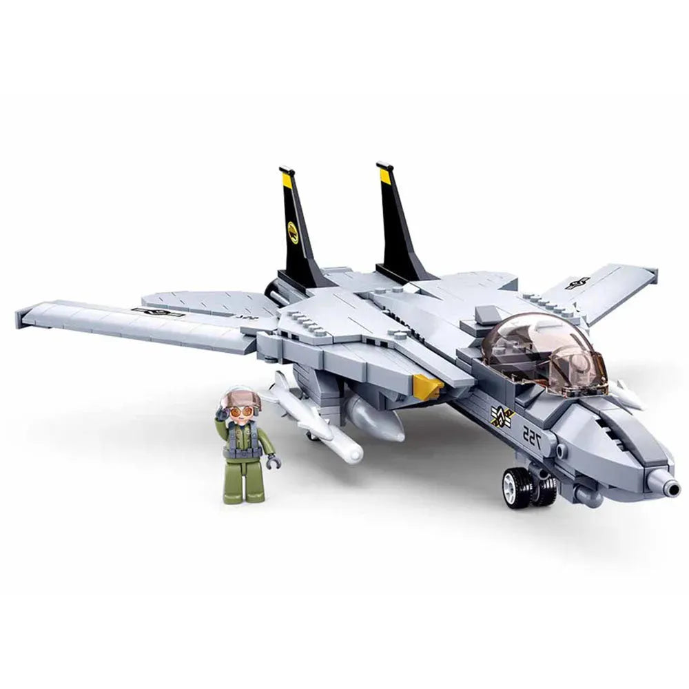 Modern M38-B0755 Jet Fighter Building Block Set – ASMC GmbH International